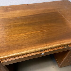 Leopold Vintage Mid Century Modern Walnut Desk - Etsy