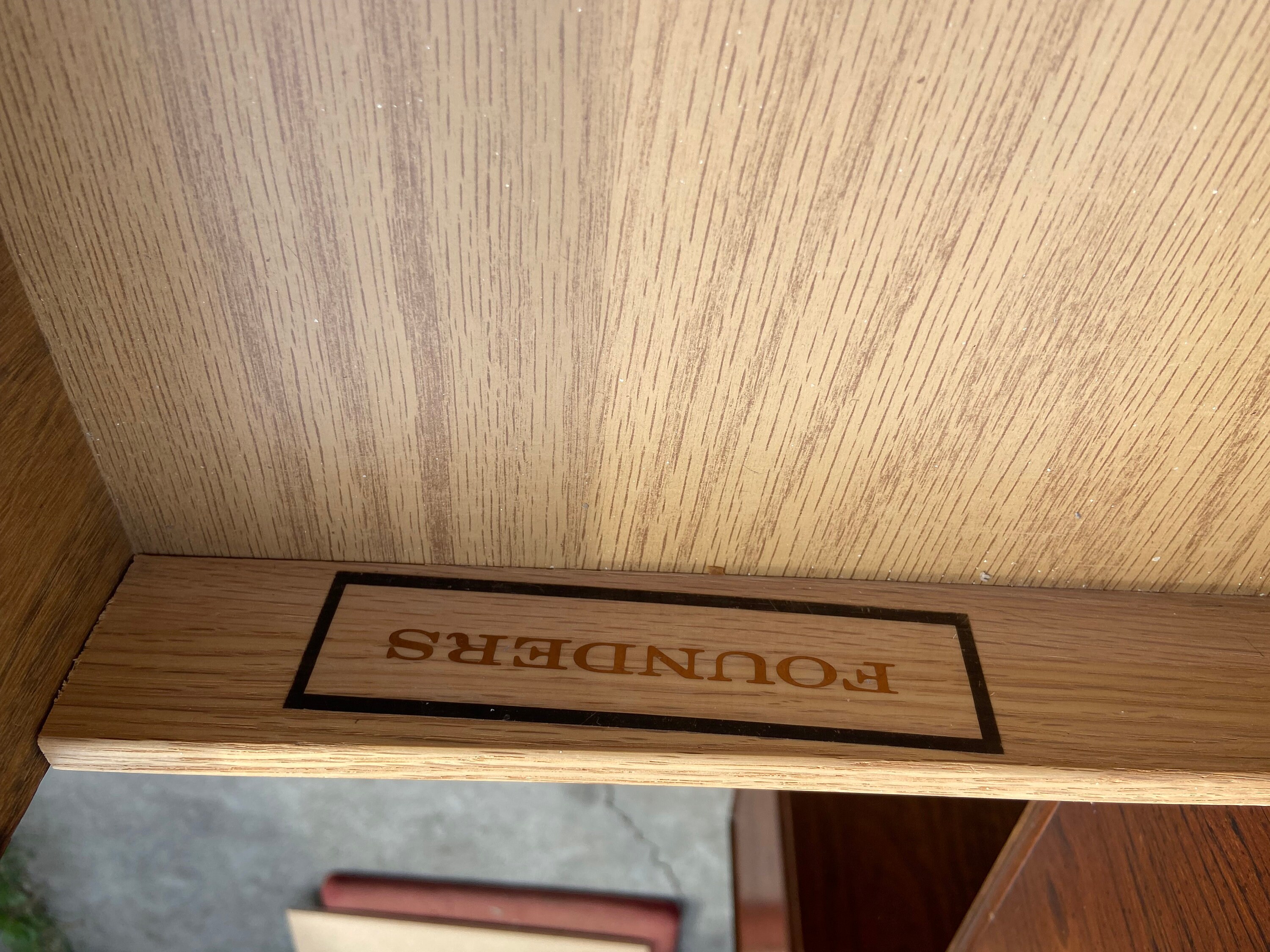 Founders Vintage Mid Century Desk - Etsy