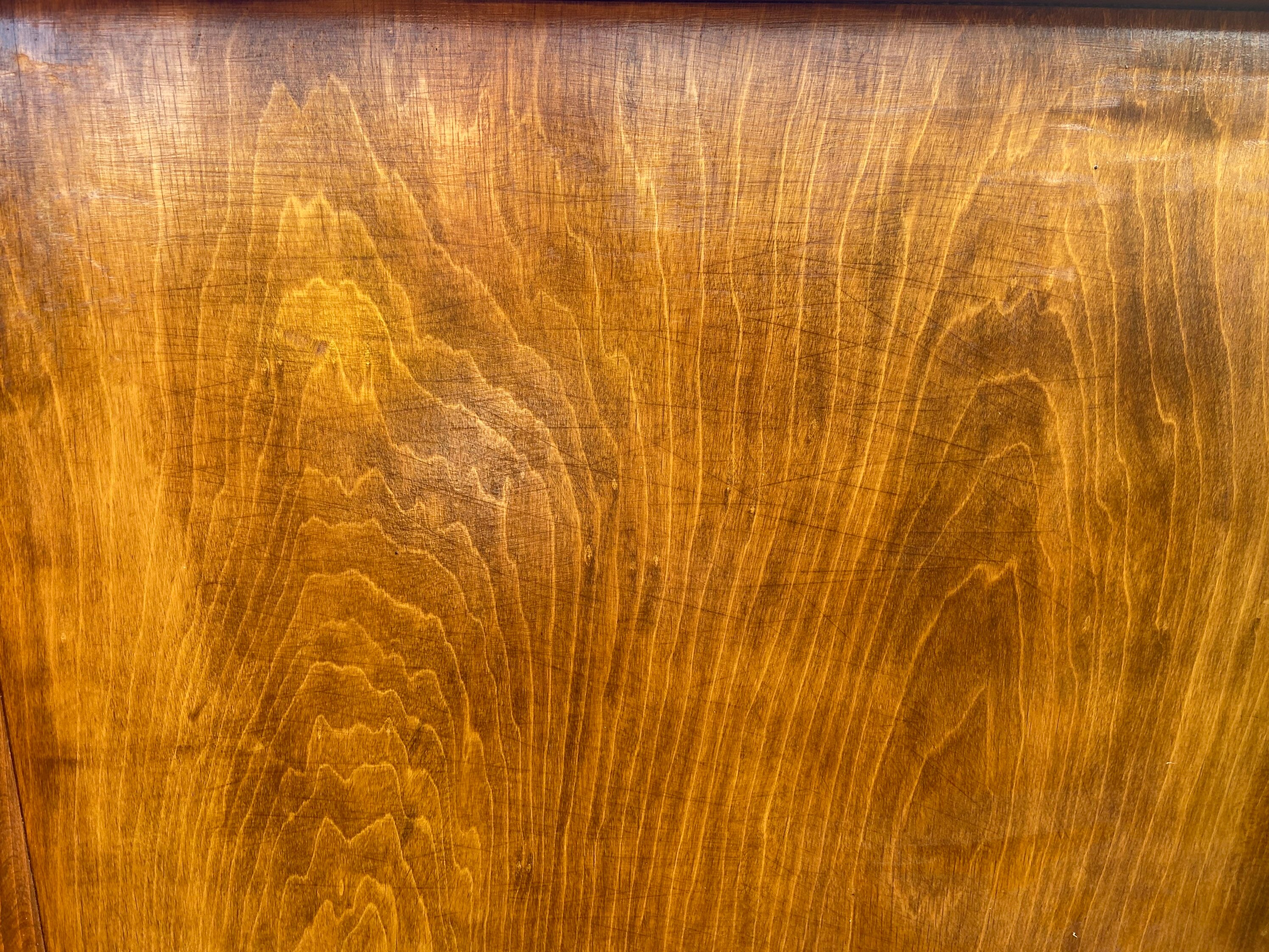 Vintage Mid Century Modern Walnut Executive Desk - Etsy