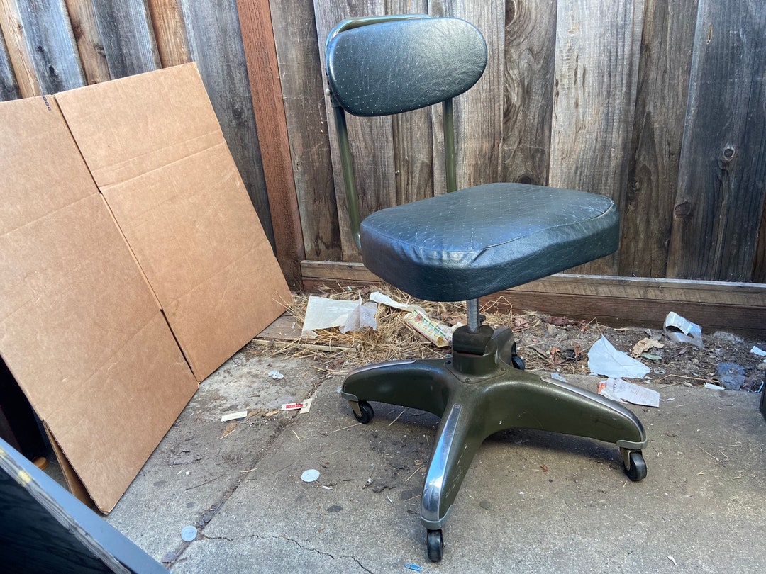 Cosco Vintage Mid Century Modern Tanker Desk Chair - Etsy