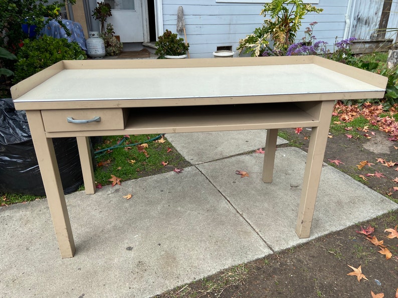 Vintage Lab Desk - Etsy