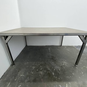 Modern Steel Industrial Metal Kitchen Conference Table - Etsy