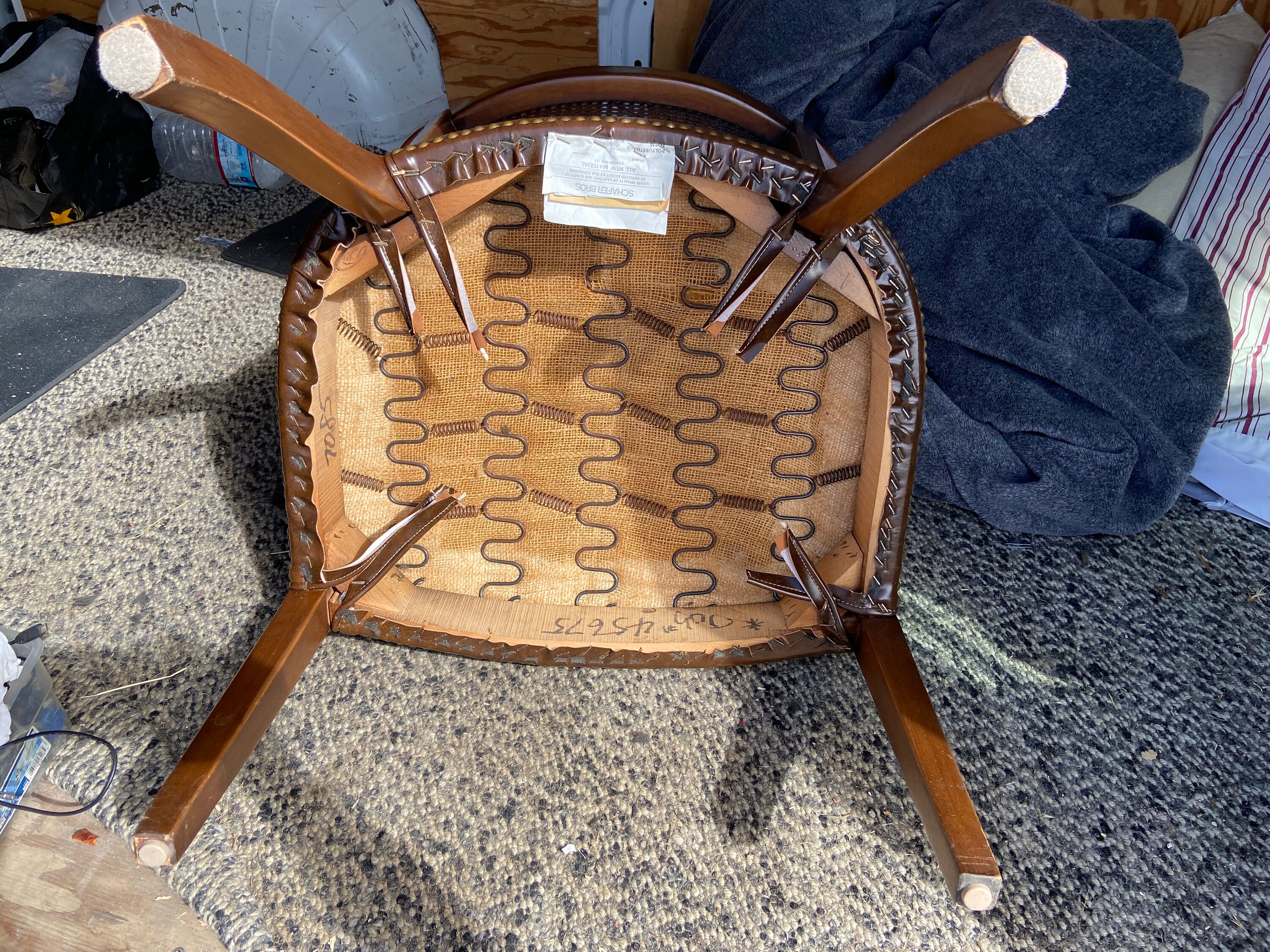 Shafer Brothers Vintage Cane Back Side Chairs - Etsy