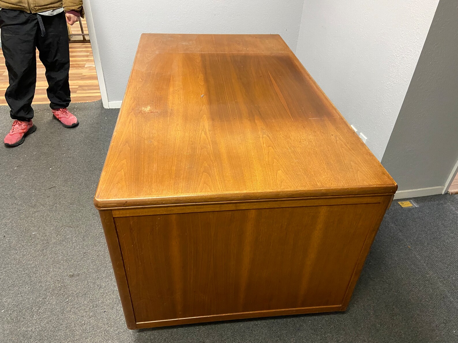 Leopold Vintage Mid Century Modern Walnut Desk - Etsy