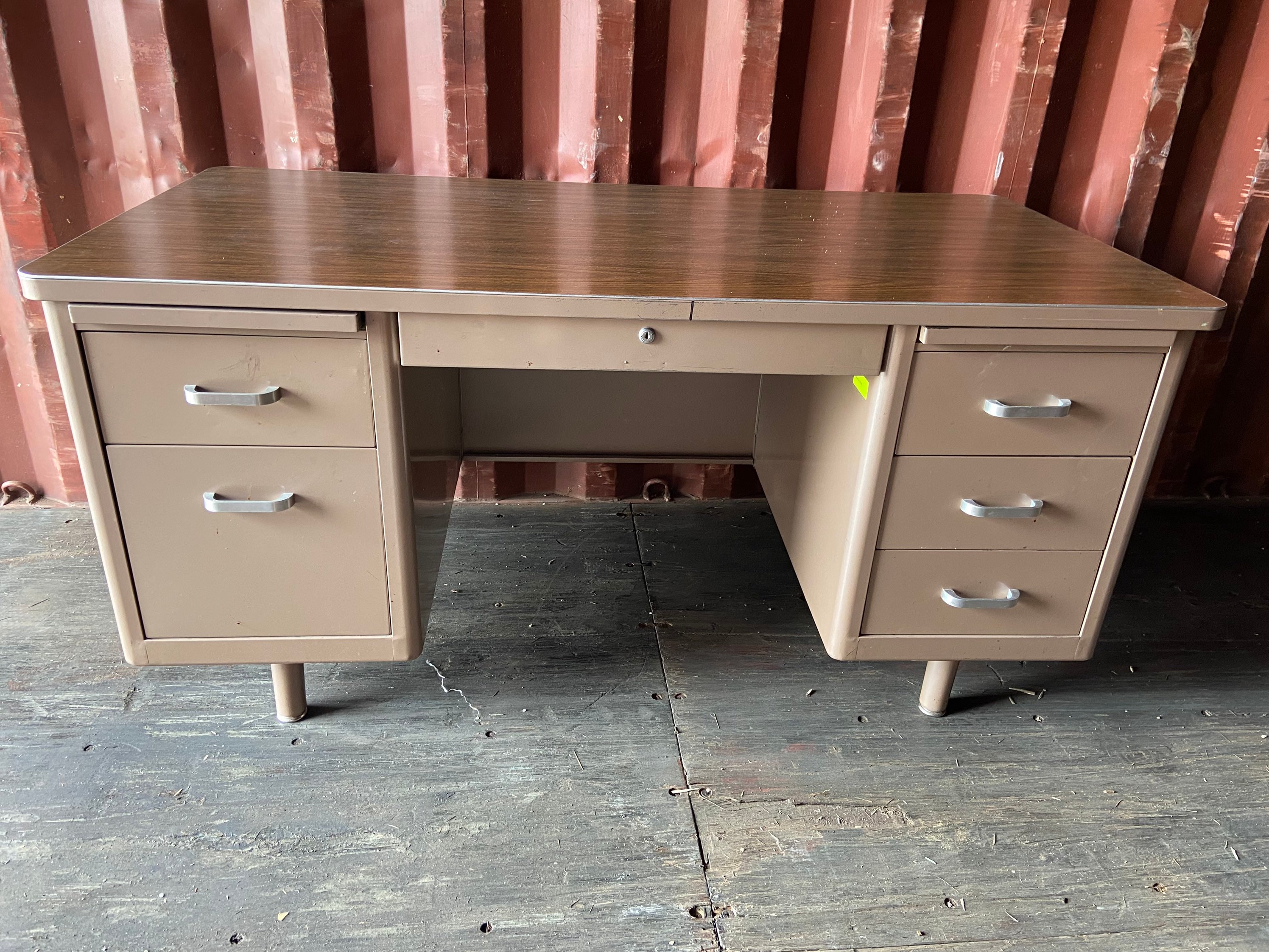 Mcdowell and Craig Vintage Metal Tanker Desk - Etsy