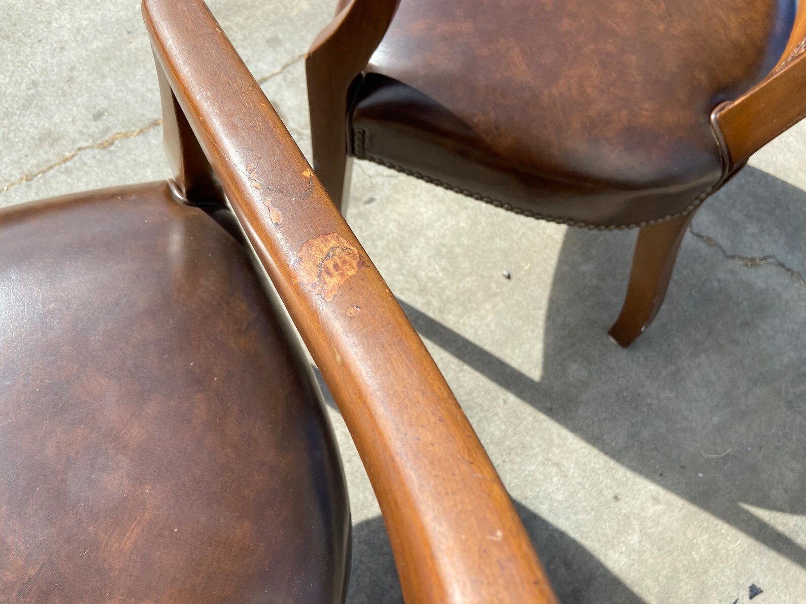 Shafer Brothers Vintage Cane Back Side Chairs - Etsy