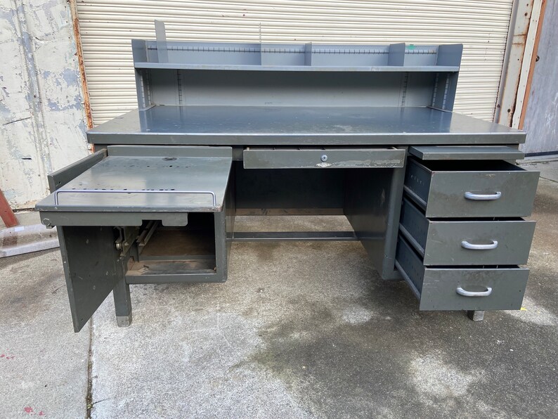 Art Metal Vintage Tanker Desk - Etsy