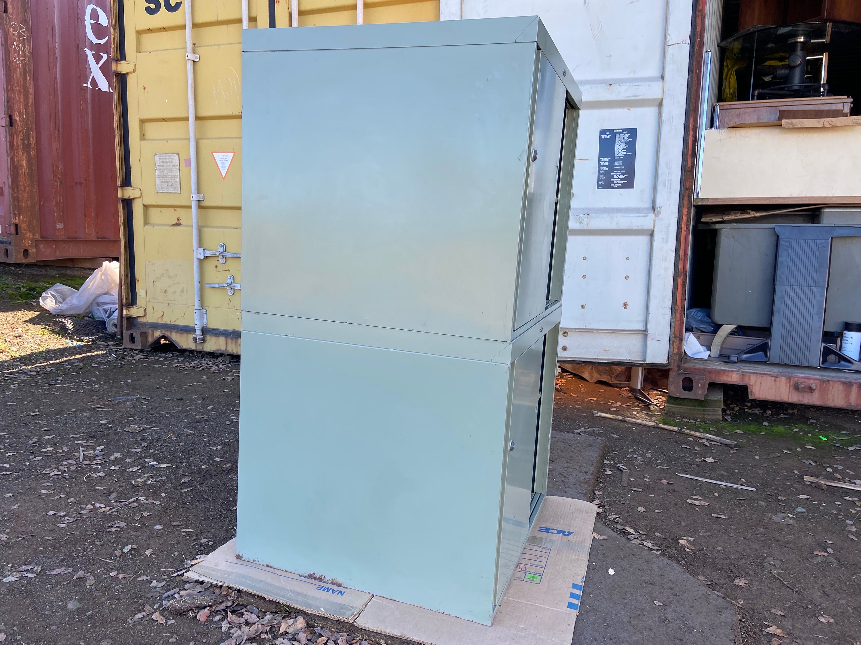 Cole Steel Vintage Storage Metal Cabinet - Etsy