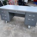 Cole Steel Vintage Metal Tanker Desk - Etsy