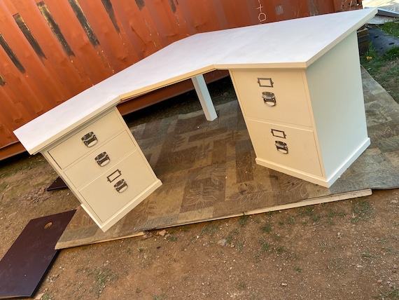 Bedford corner desk with drawers store
