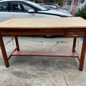 Antique Mayline Drafting Table - Etsy