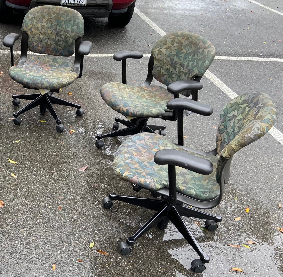 Vintage Herman Miller Equa Task Conference Chair Set of 3 - Etsy