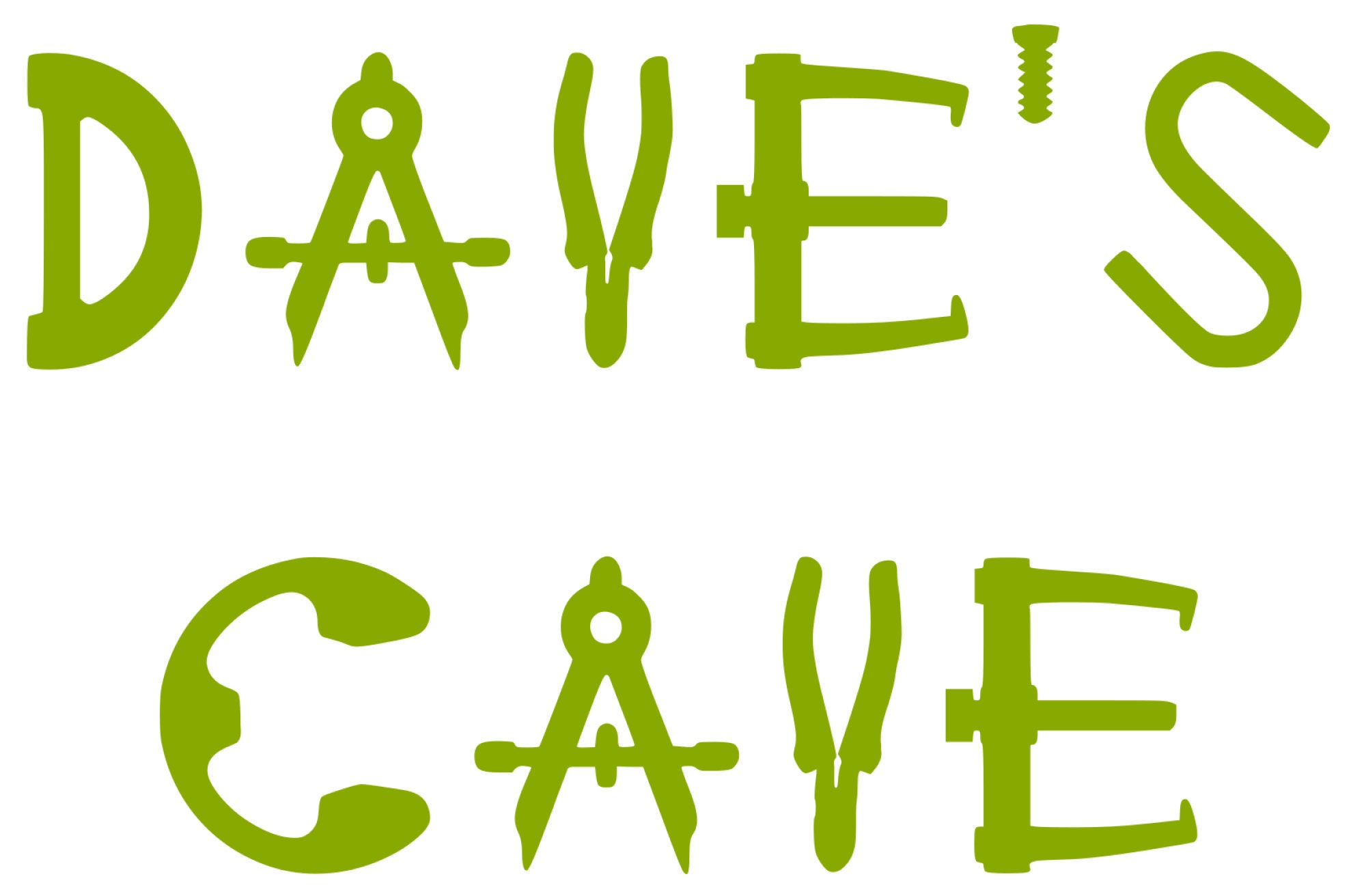 Tool Alphabet Font Digital File. Install as TTF or OTF. - Etsy