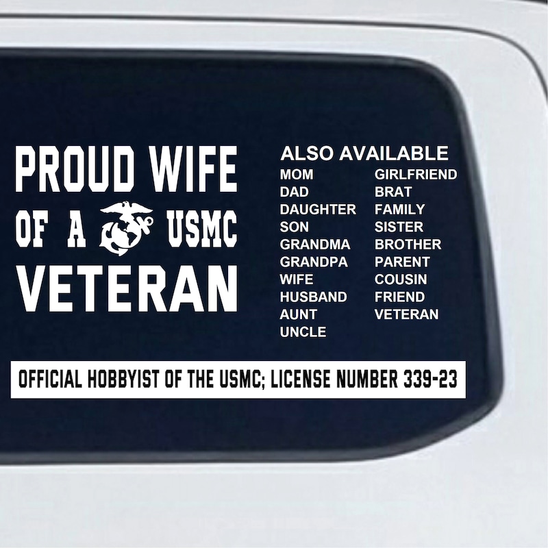 Veteran Decal - Etsy