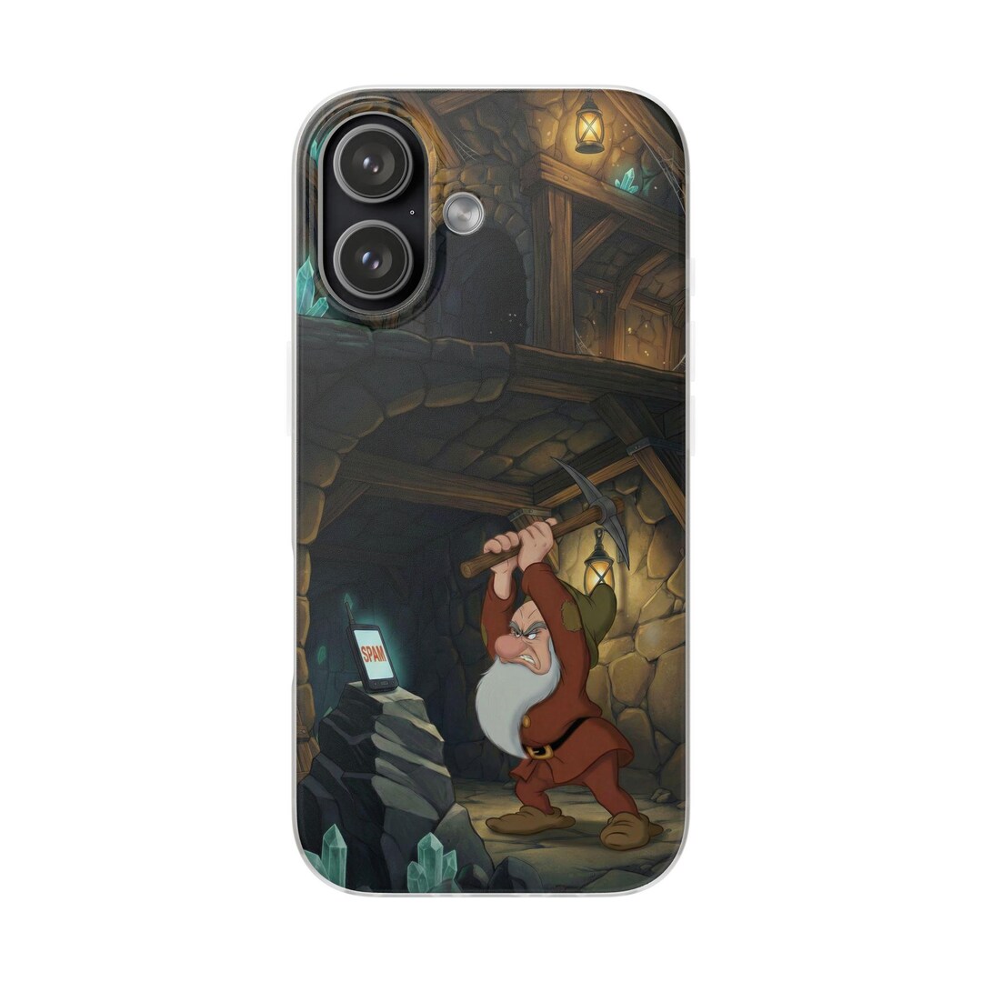 Grumpy's Anti-spam Flexible iPhone and Samsung Galaxy Cases, Art ...