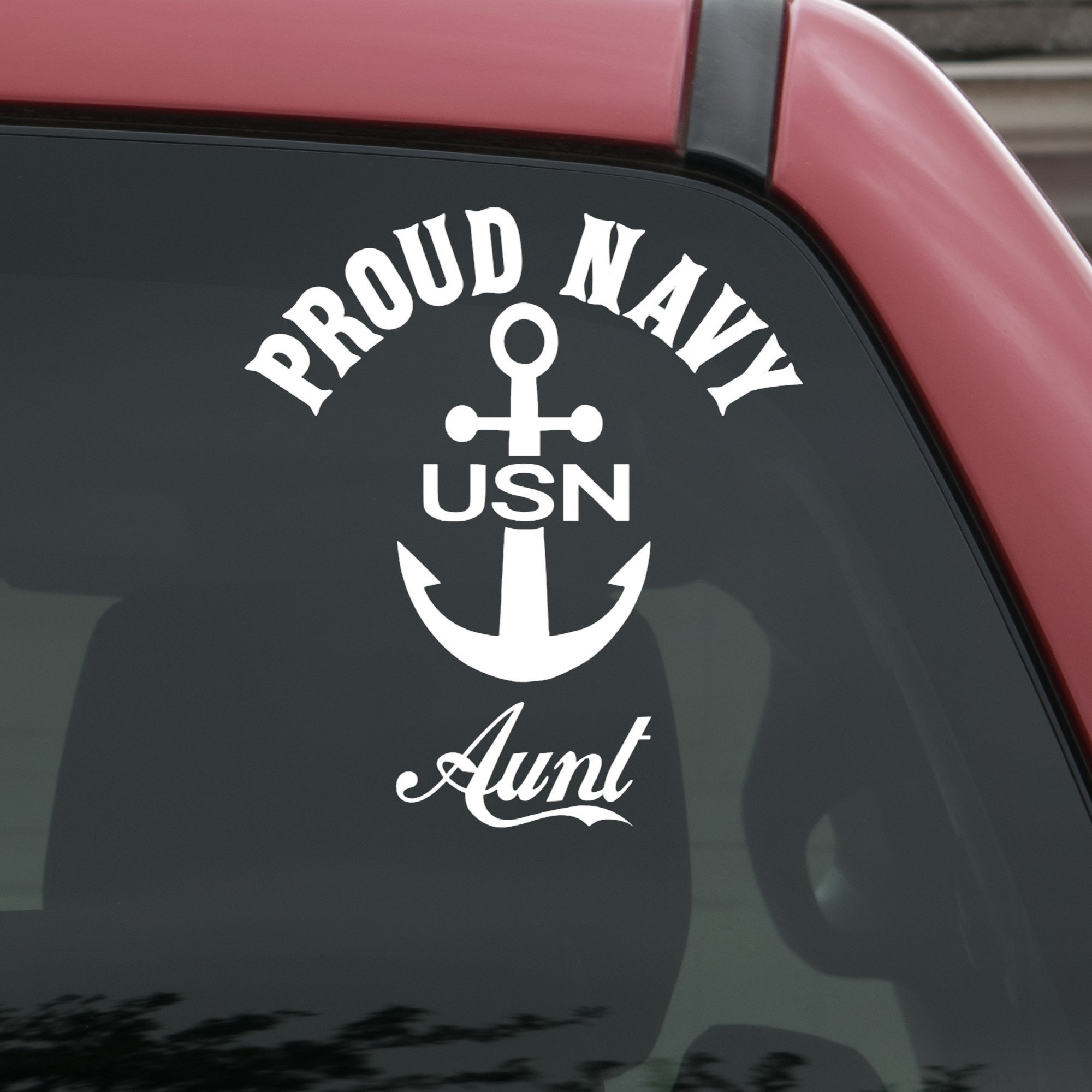 Proud Navy: Aunt Uncle Niece Nephew Family Cousin - Etsy UK