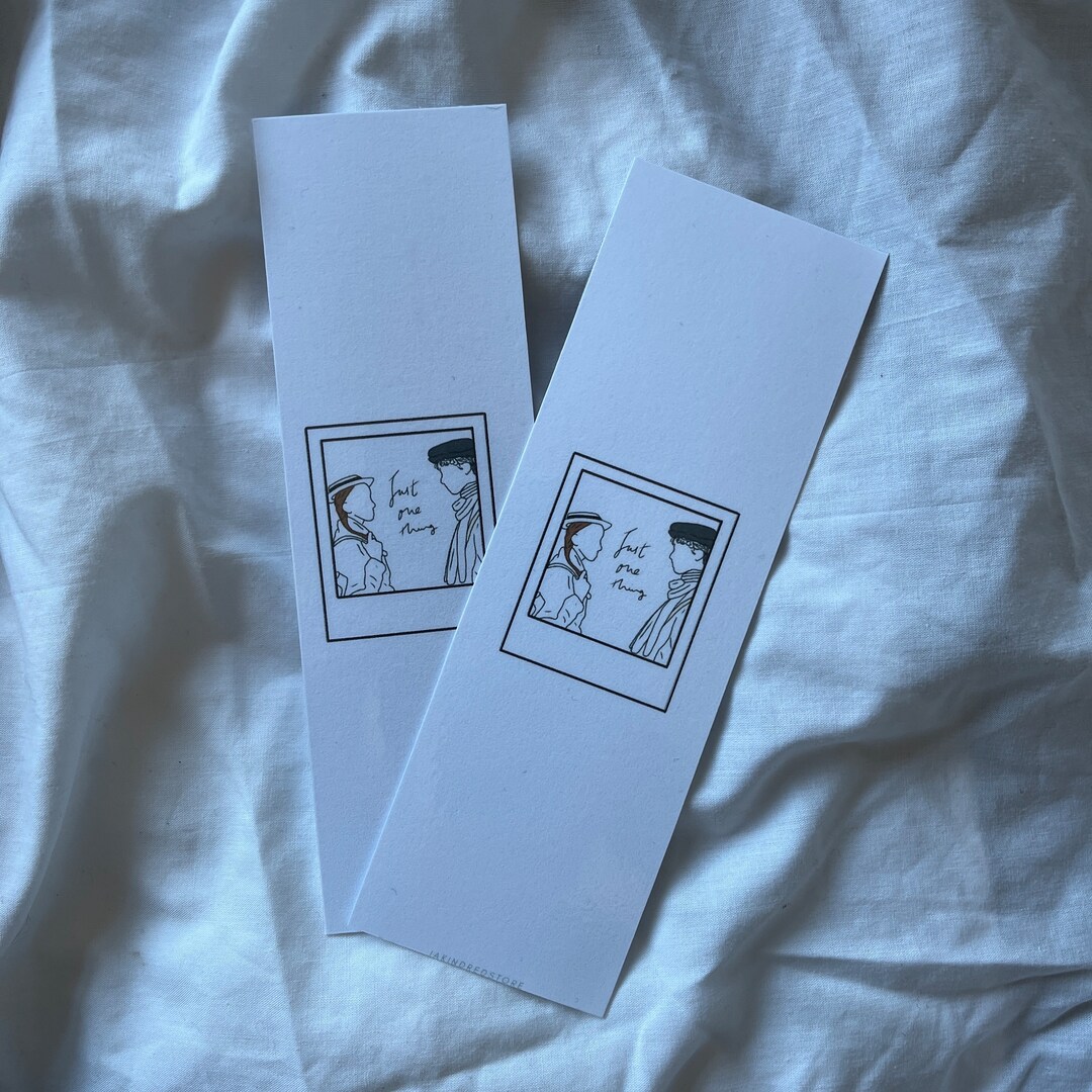 Anne With an E / Shirbert - Anne Cutbert and Gilbert Blythe Bookmark - Etsy