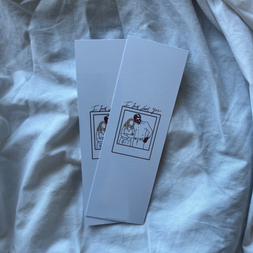 Wandavision Marvel Bookmark wanda Maximoff and Vision - Etsy UK