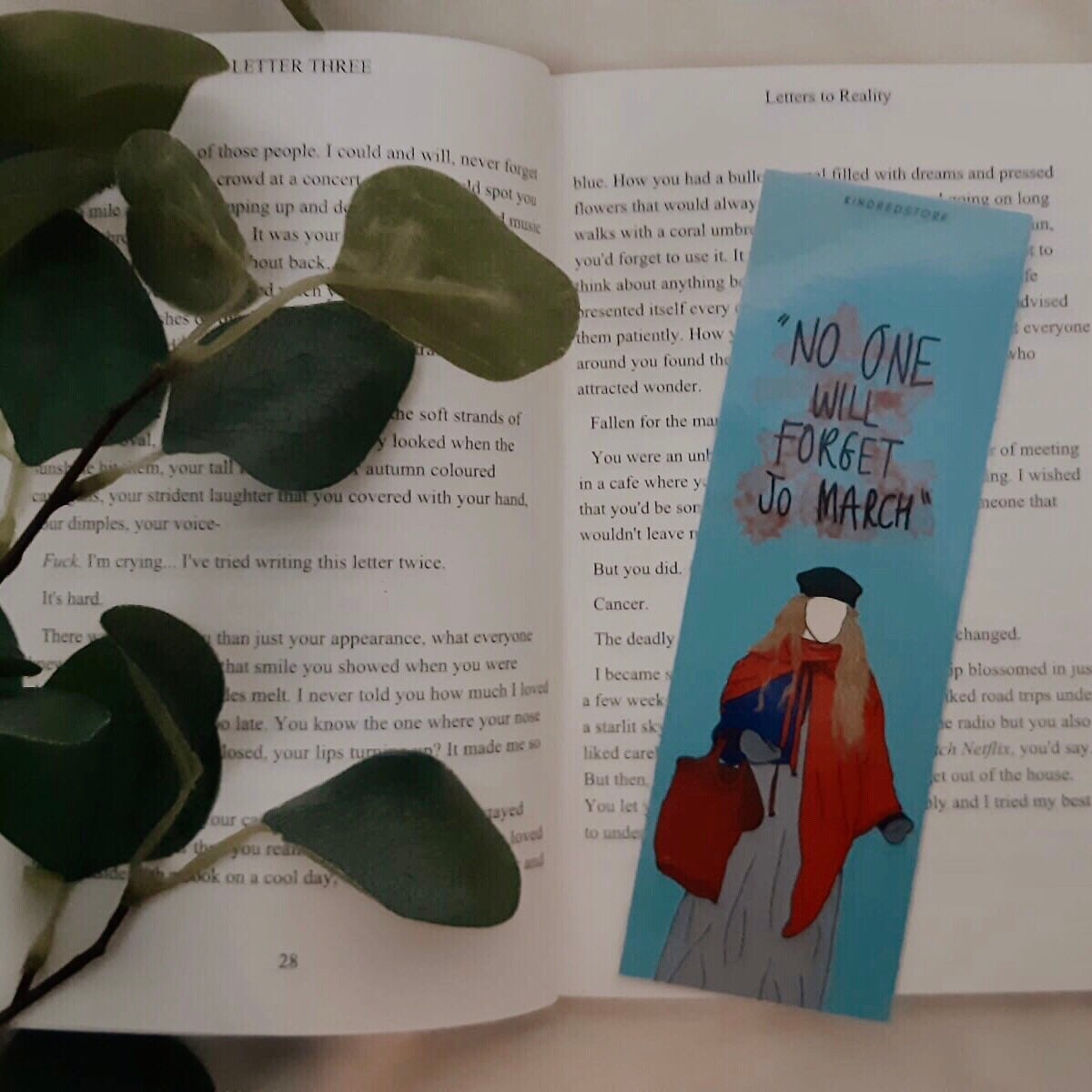 Little Women Jo March Bookmark | Etsy