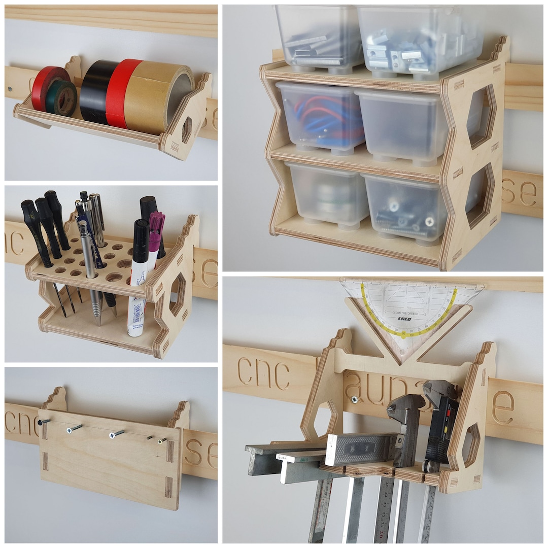 French Cleat PROJECT Set Workshop Cleats Tool Holder Organization - Etsy