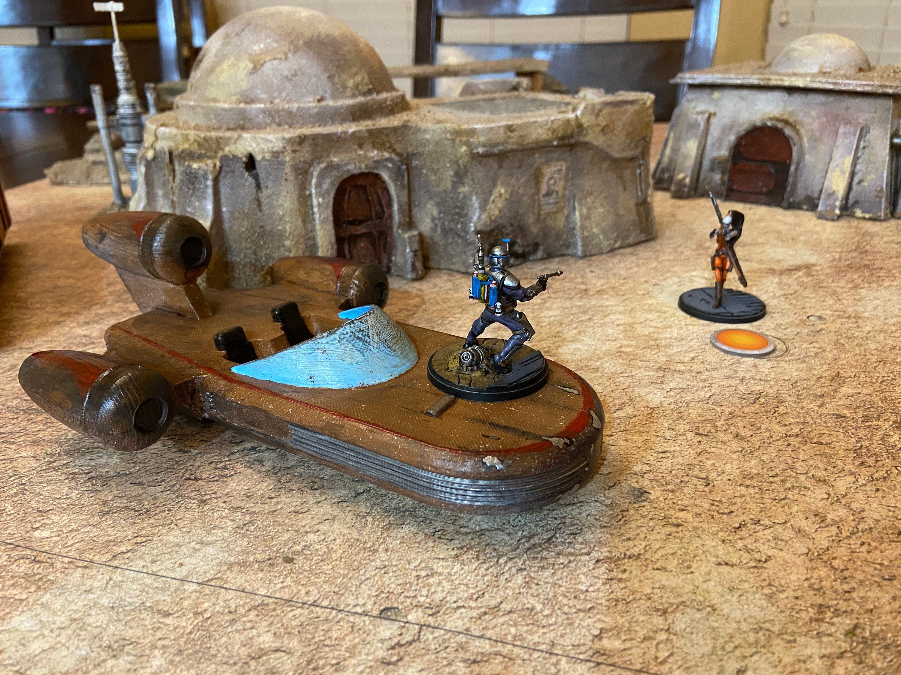 Shatterpoint Landspeeder Terrain Piece Fully Painted Ready to Ship - Etsy
