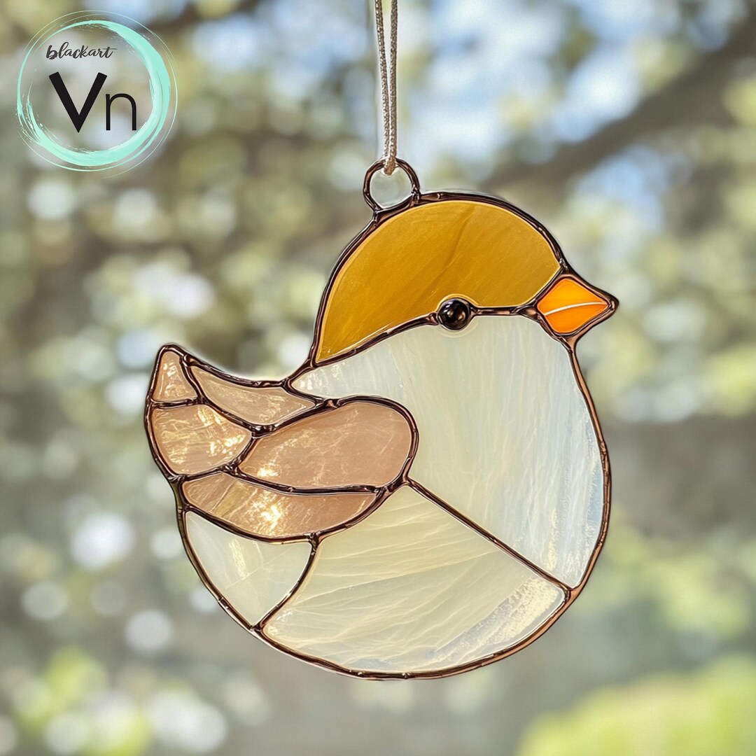DIGITAL DOWNLOAD Pattern Chick T05 Stained Glass Pattern, Modern ...