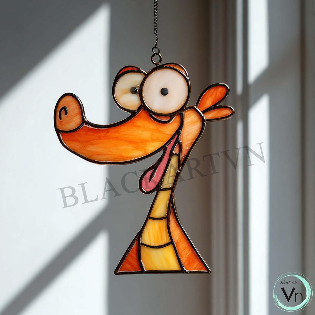 Digital Download Lizard Stained Glass Pattern,modern Suncatcher,diy ...