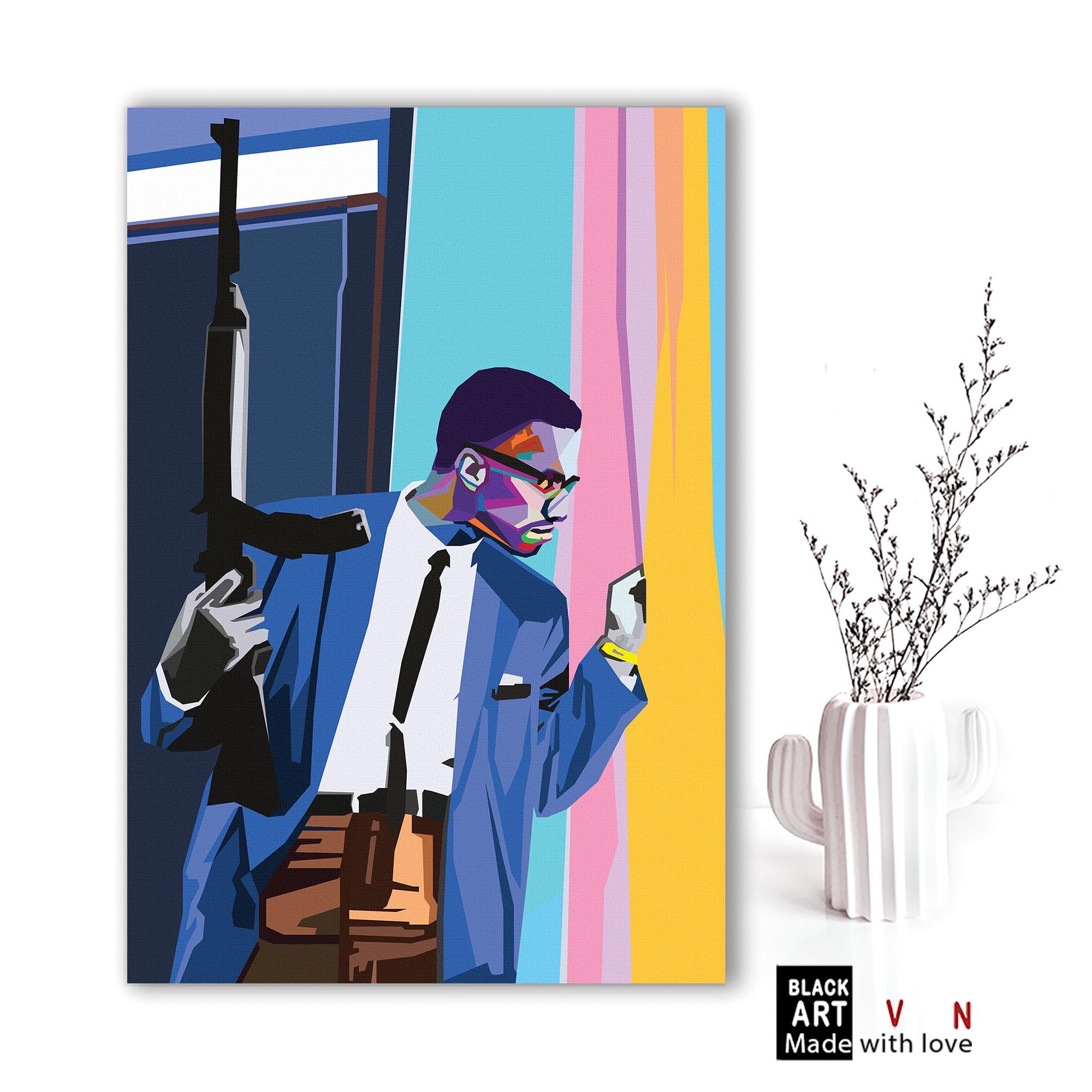 Malcolm X Color Explore A 3D Virtual Tour Of "The Temple Murals"