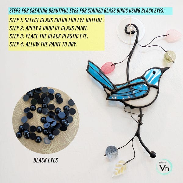 Glass Bird Eyes - Etsy