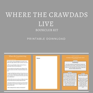 Where the Crawdads Sing Book Club Guide | Reading Companion ...