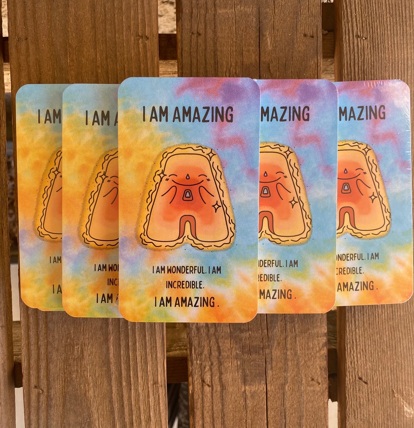 Kids Affirmation Card Deck, Positive Affirmations, Self-esteem Boost ...