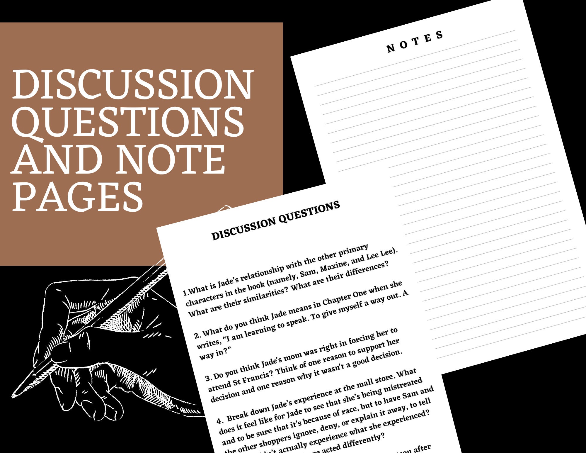 Piecing Me Together Book Club Discussion Guide (PDF) - Etsy