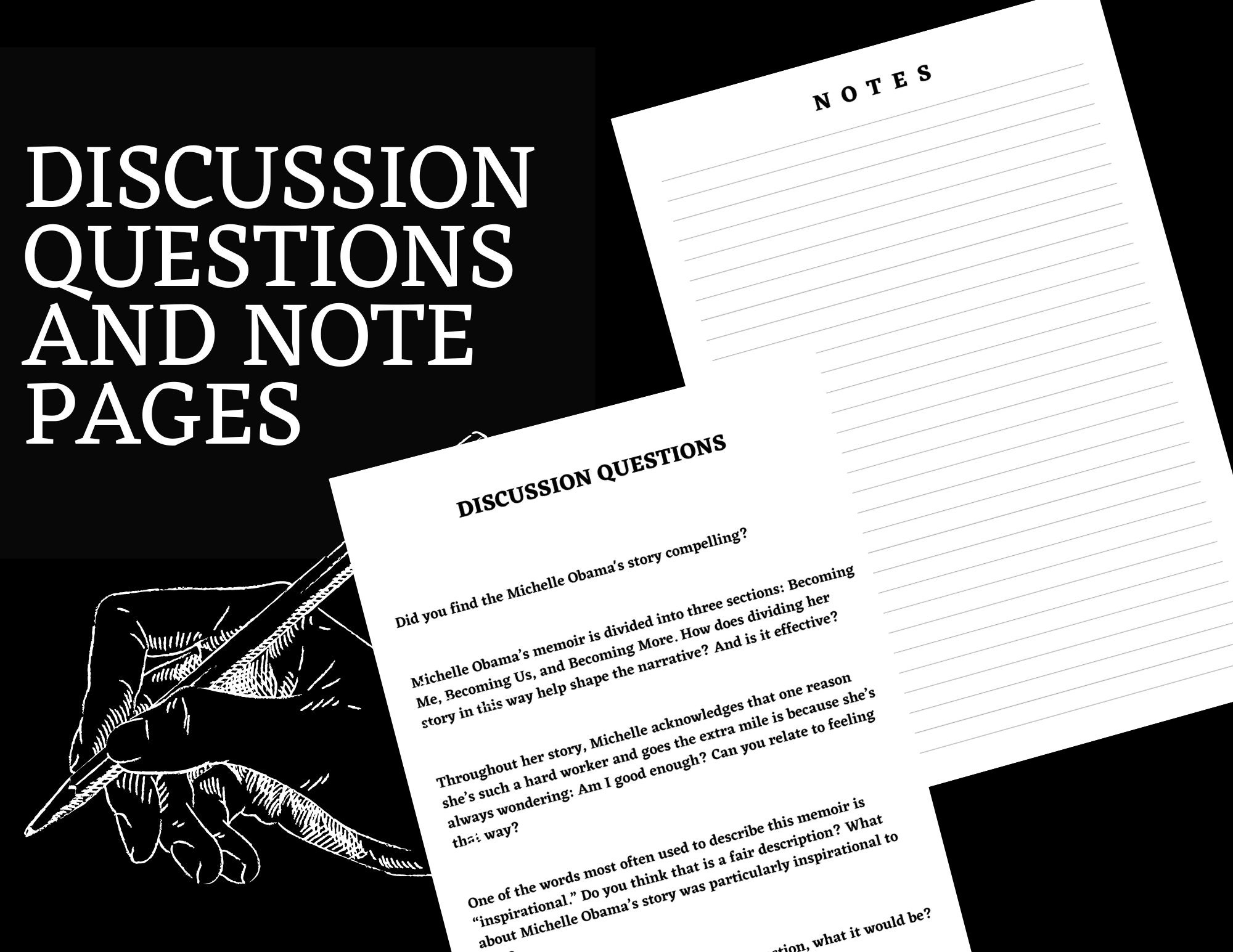 Becoming Book Club Guide Becoming Book Club Discussion Questions ...