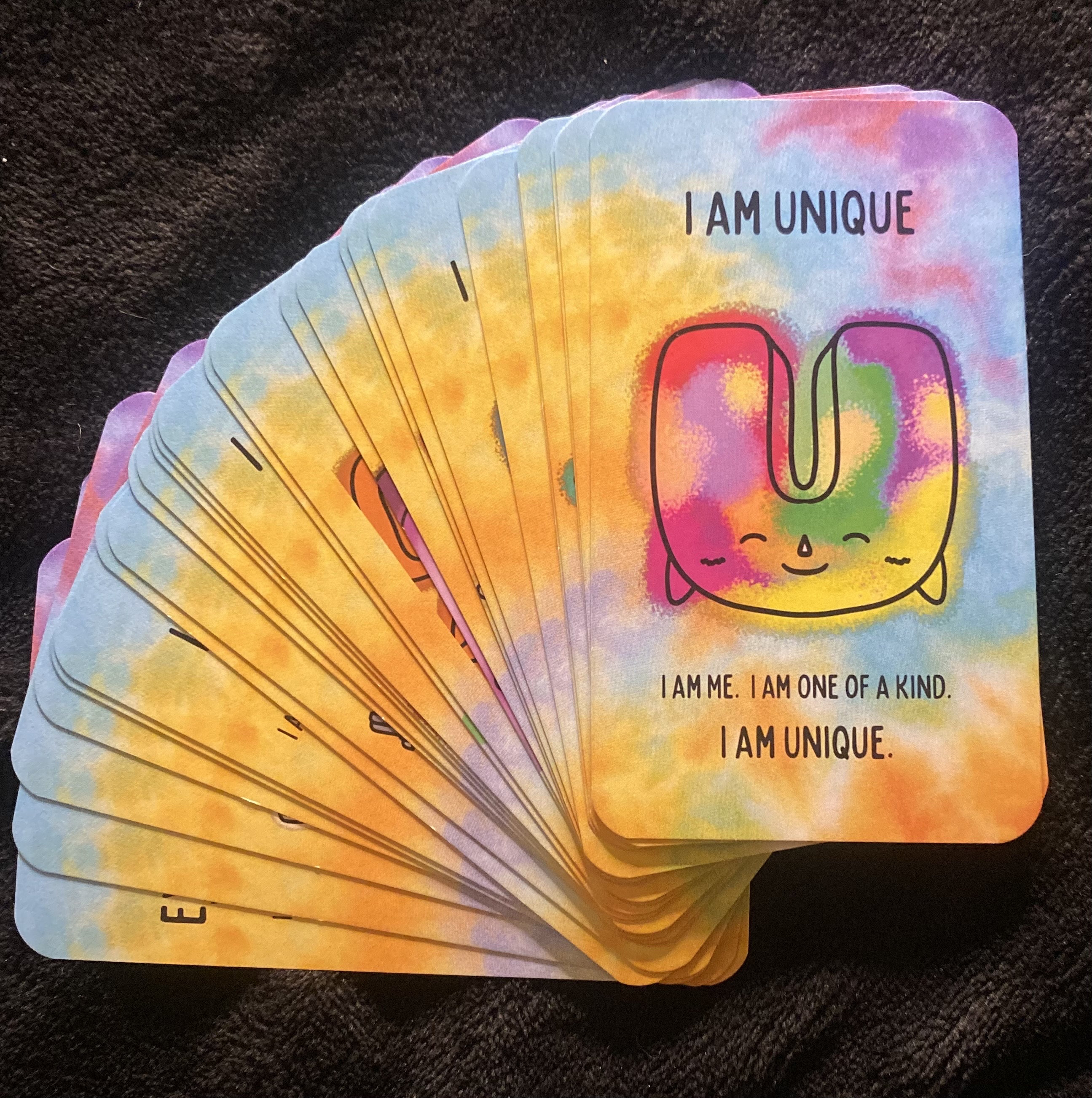 Kids Affirmation Card Deck, Positive Affirmations, Self-esteem Boost ...