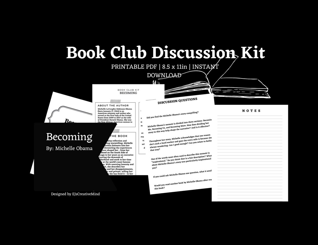 Becoming Book Club Guide | Becoming | Book Club | Discussion Questions ...