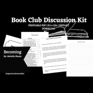 Becoming Book Club Guide | Becoming | Book Club | Discussion Questions ...