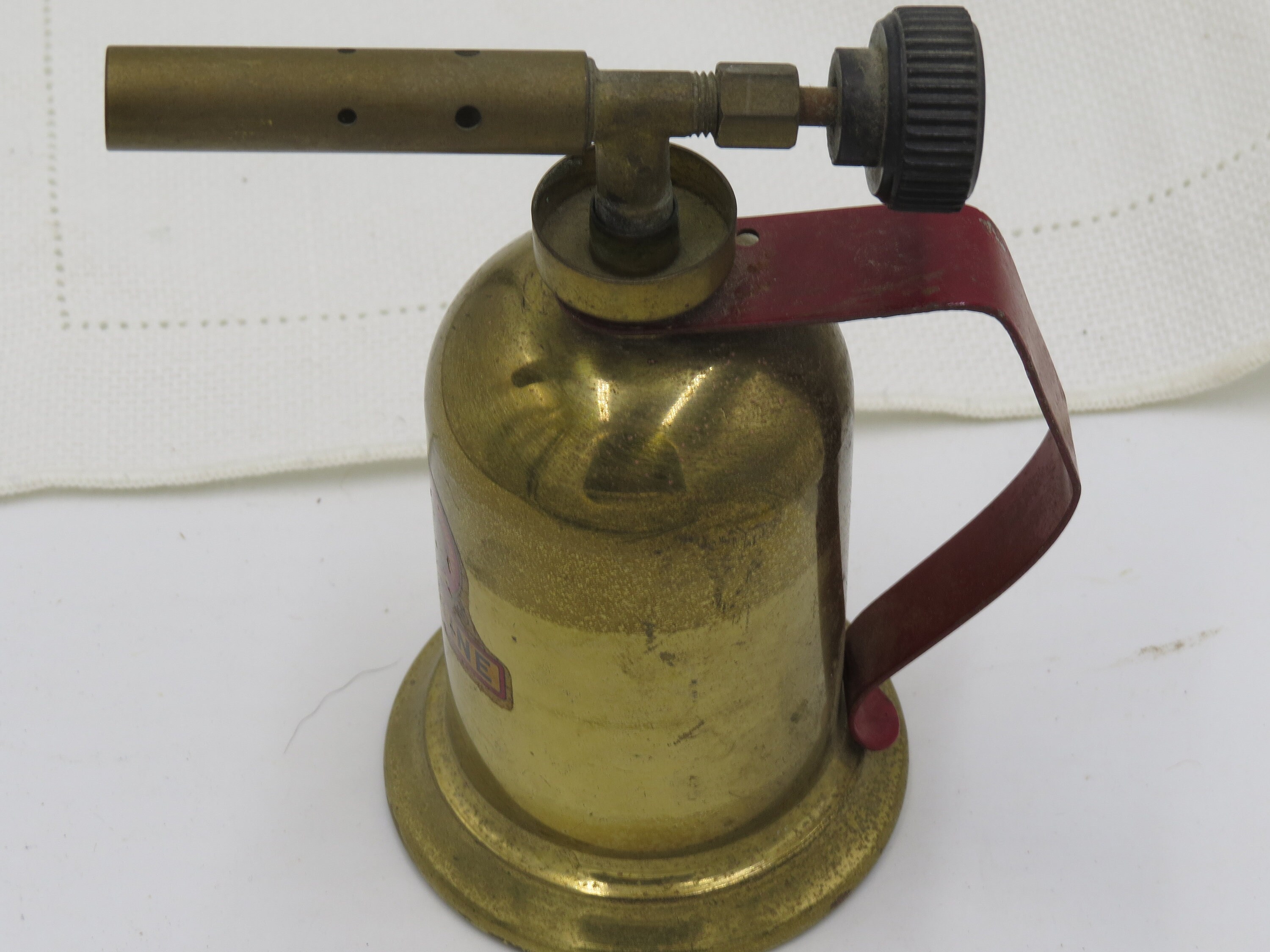 Vintage Antique Brass Mini Lenk Gasoline Blowtorch - 6" Tall - Etsy