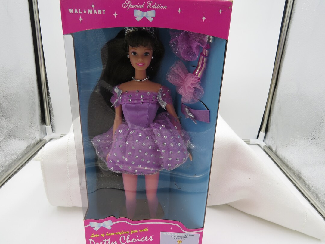Pretty Choices Barbie - Her Comb is Detached From Holder but is in the ...