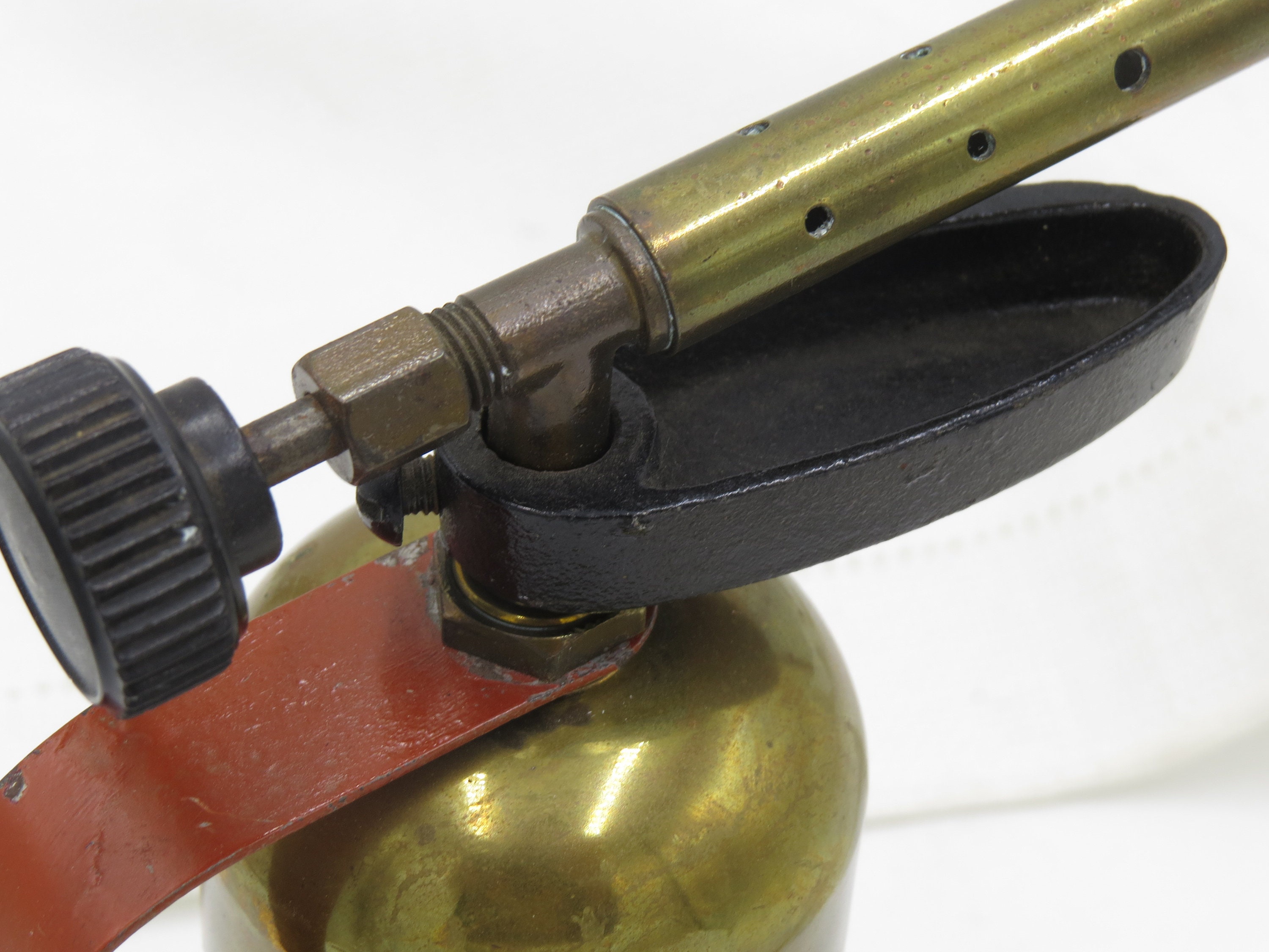 Antique Brass Mini Lenk Gasoline Blowtorch - 7" Tall - Etsy