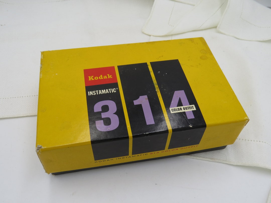 Kodak Instamatic 314 Color Outfit - Batteries Not Included, Only ...