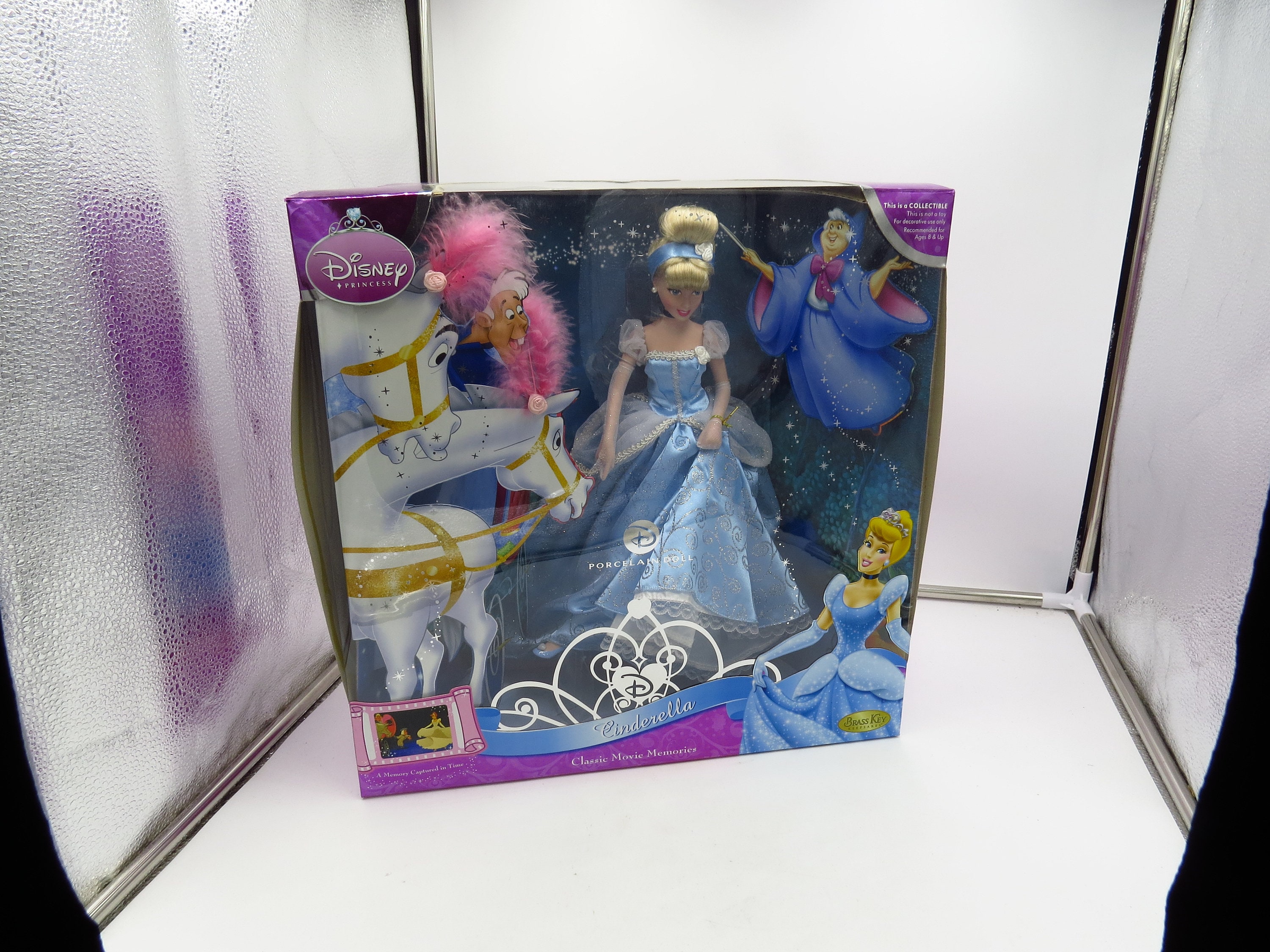 Disney Princess Cinderella Porcelain Doll - 2009 - Etsy