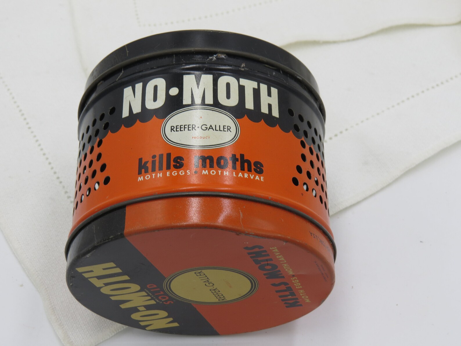 Vintage No-moth Tin Reefer-galler - Etsy