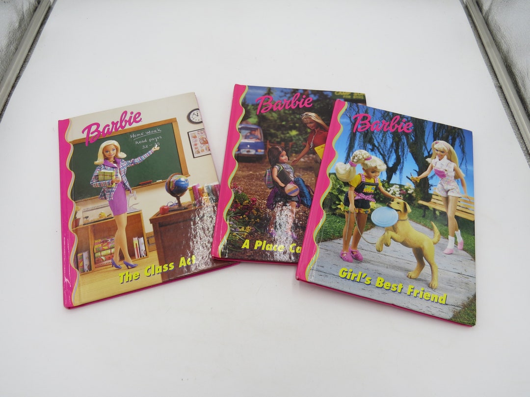 Set of 3 Barbie Books - New. Girl's Best Friend, the Class Act & A ...