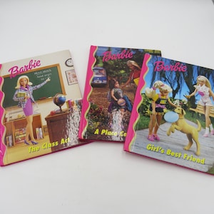 Set of 3 Barbie Books - New. Girl's Best Friend, the Class Act & A ...