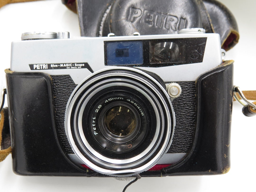 Petri V 35 Mm Camera Blue Magic Scope With Lens - Etsy