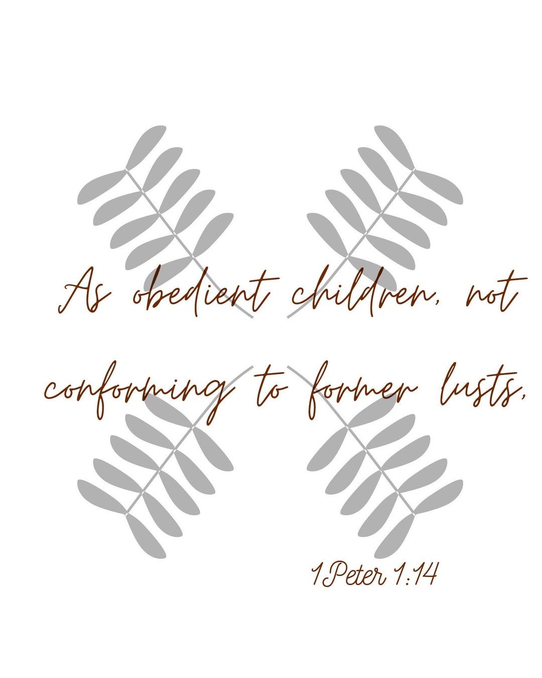 PRINTABLE BIBLE VERSE - Etsy