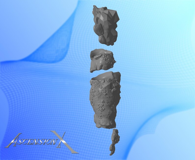 Golem Rock Armor STL – 3D Printable Golem Arm Gauntlet for LARP ...