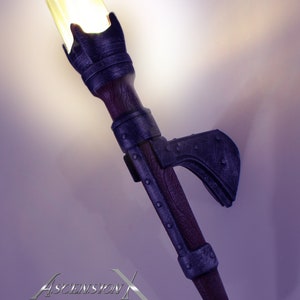 LARP LED Torch Medieval Accessory Costume Sconce Flashlight | Etsy Canada