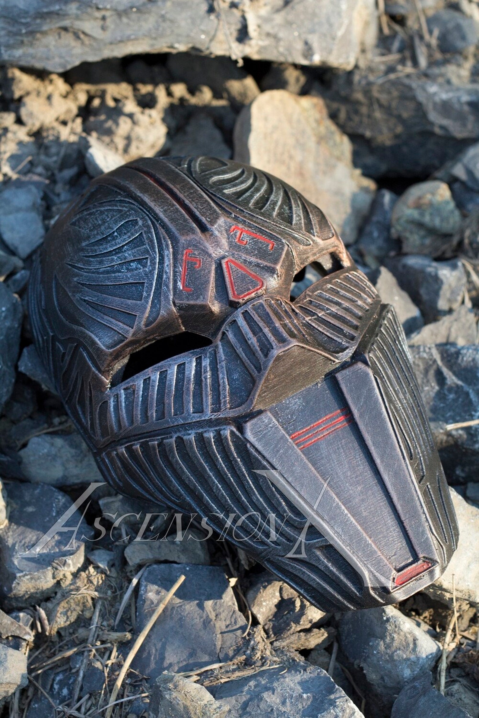 Sith Acolyte half mask 3D printed FDM | Etsy