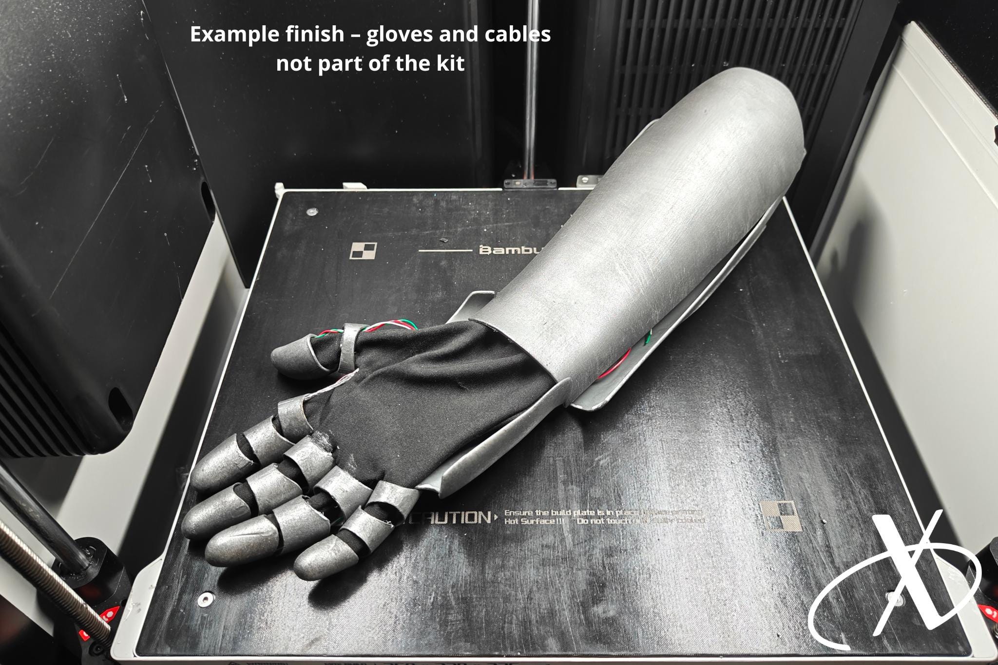 Advanced Cybernetic Arms – 3D Printed / Physical Version (set of 2 – 34 ...